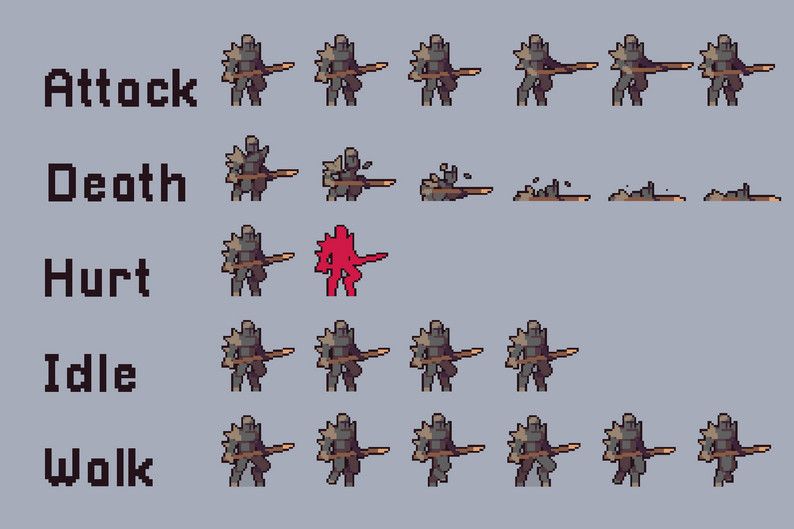 Free Underwater Enemies Sprite Pack by Free Game Assets (GUI, Sprite ...