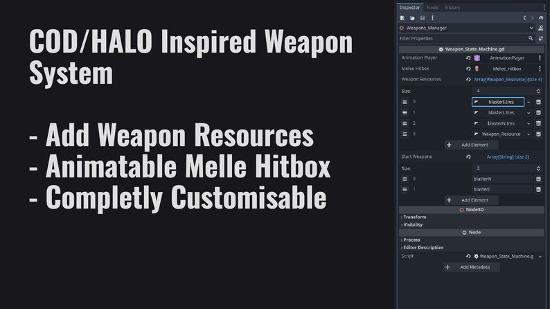 Godot 4 FPS Controller by Chafmere