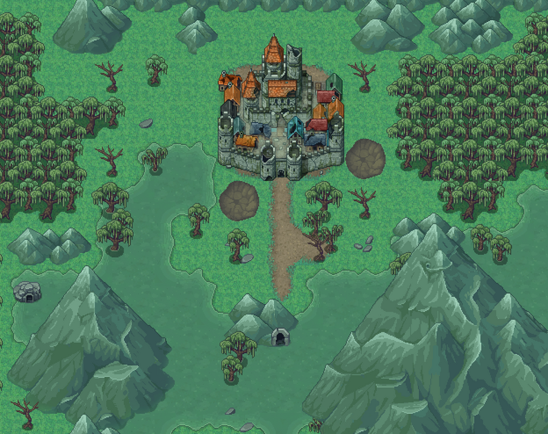 Winlu Fantasy Tileset - Overworld by WinLu