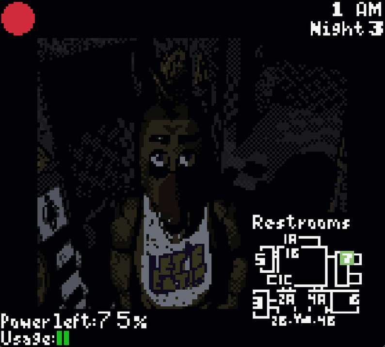Five Nights at Freddy's GAMEBOY by KBLM Studio
