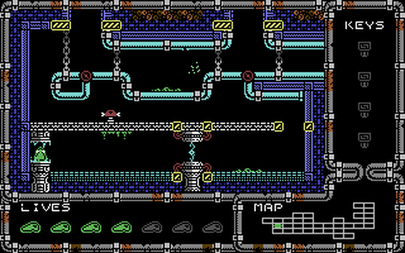 Ooze: The Escape (C64, Amiga) by Haplo