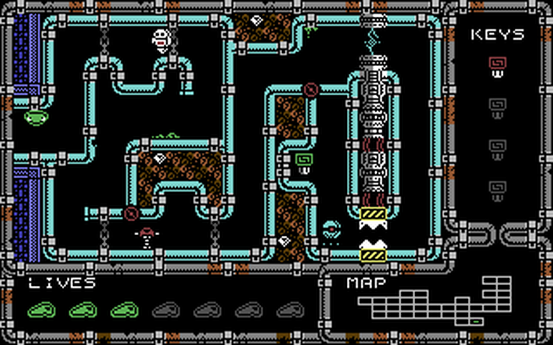Ooze: The Escape (C64, Amiga) by Haplo