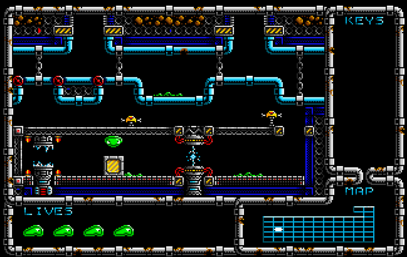 Ooze: The Escape (C64, Amiga) by Haplo