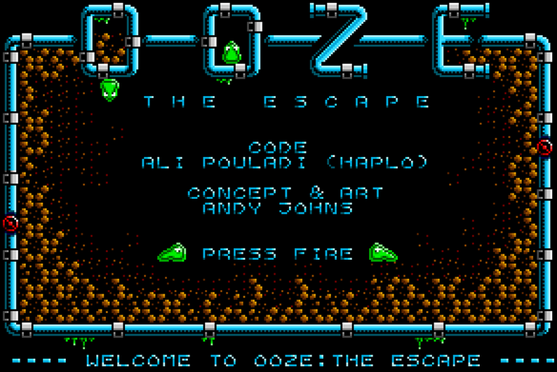 Ooze: The Escape (C64, Amiga) by Haplo
