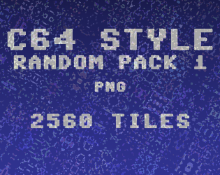 Random C64-style tiles pack 1 by Swiss Arcade Game Entertainment
