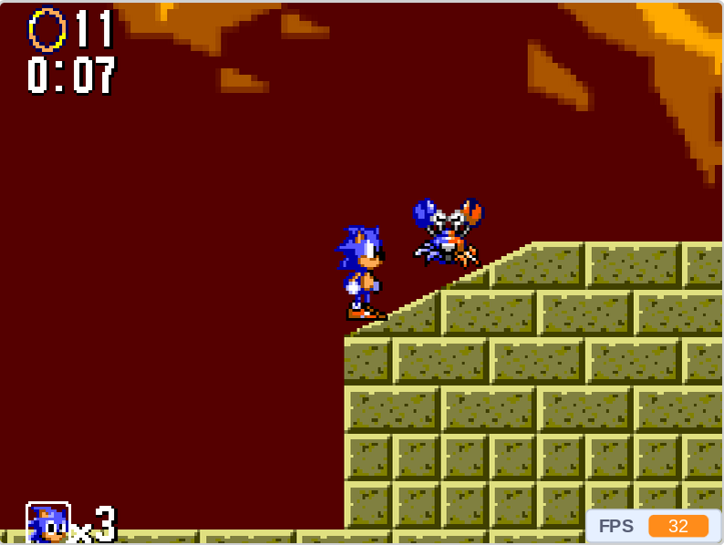 Sonic 2 SMS demo by kylanthehedgebro