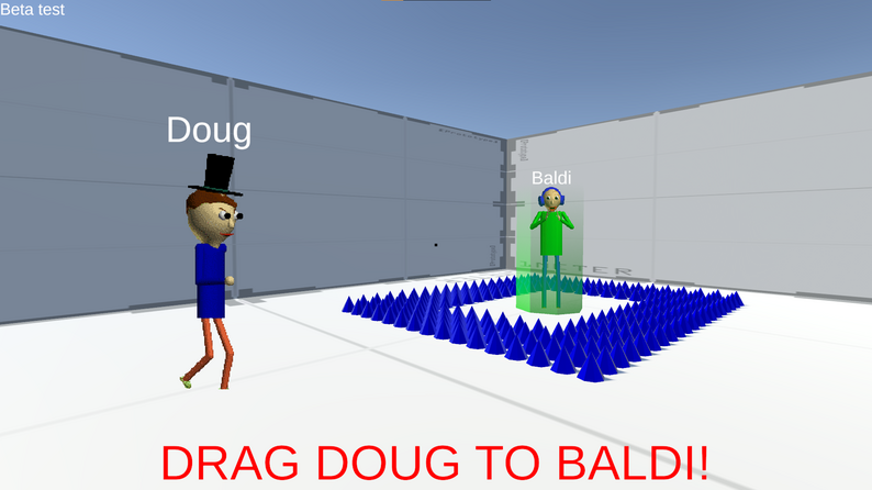 Doug's Way to Baldi by saintza4