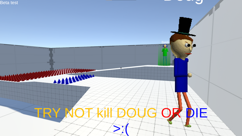 Doug's Way to Baldi by saintza4