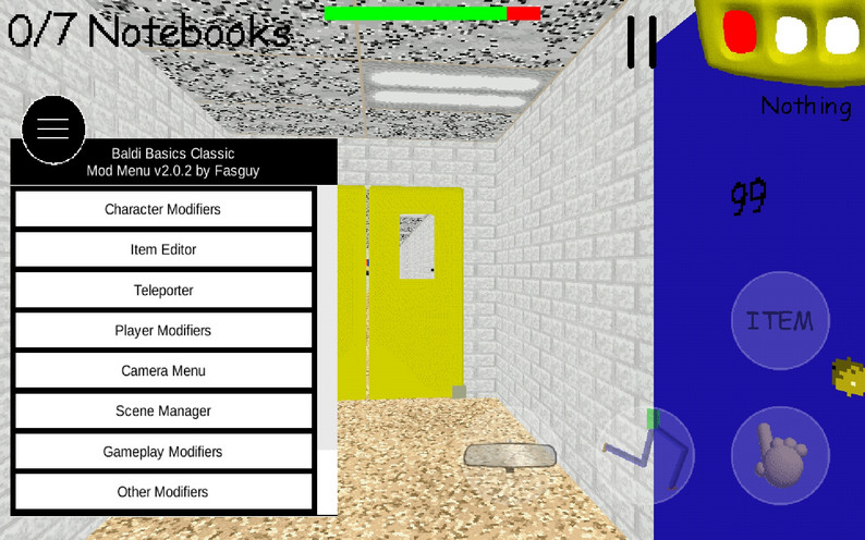 Baldi loves chip mod menu by Baldi V2.0