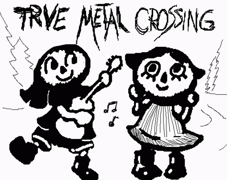 Trve Metal Crossing by Scotaire