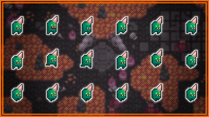 Enemy Sprites Pack 2 [Rogue Adventure] by ELV Games