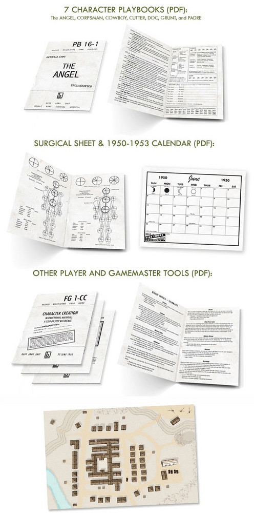 MASHED: A Korean War MASH RPG by Brabblemark Press