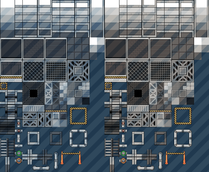 Sterile Factory V2 - Asset Pack and Tileset [32x32] by Meaghan