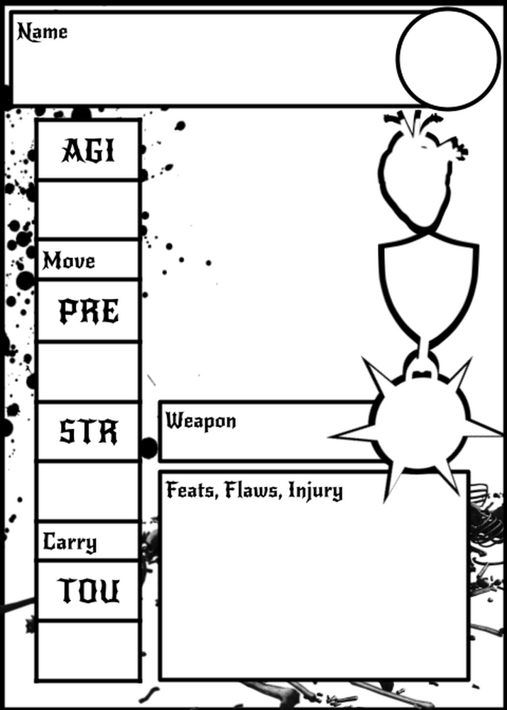 Forbidden Psalm Character Cards by nacnudllah