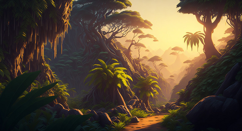 Jungle Background Pack by Vina