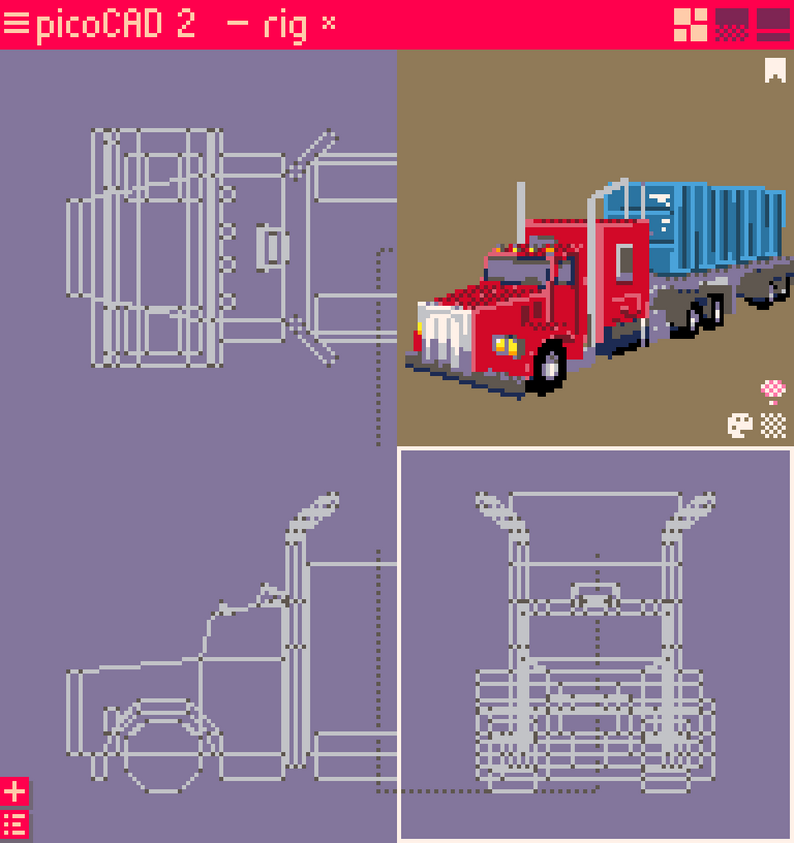 picoCAD 2 by Johan Peitz