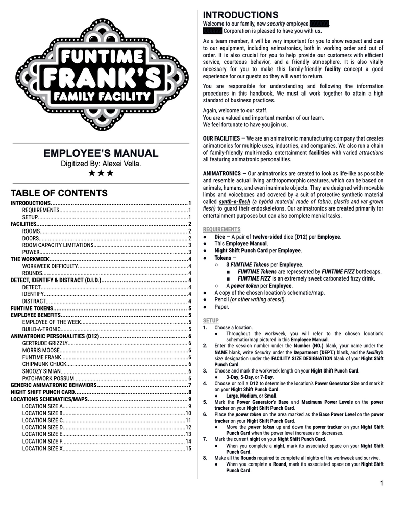FUNTIME FRANK'S FAMILY FACILITY by ALEXEI VELLA