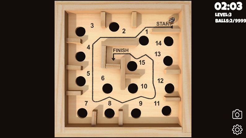 Marble Maze Challenge by Rainbow Bytes