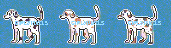 Last german shepherd variant added - 2D Dog Sprites Bundle by girlypixels