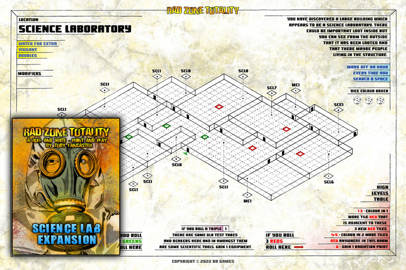 Rad Zone Totality - Science Lab Expansion by DR Games