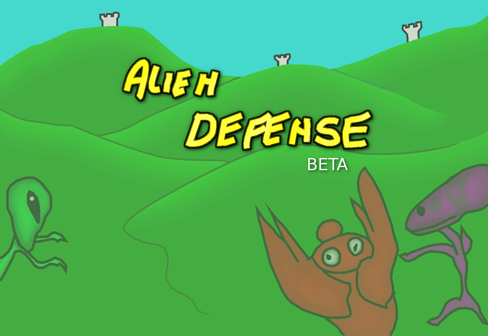 A tower defense game - Alien Defense by windfarmgamestudio