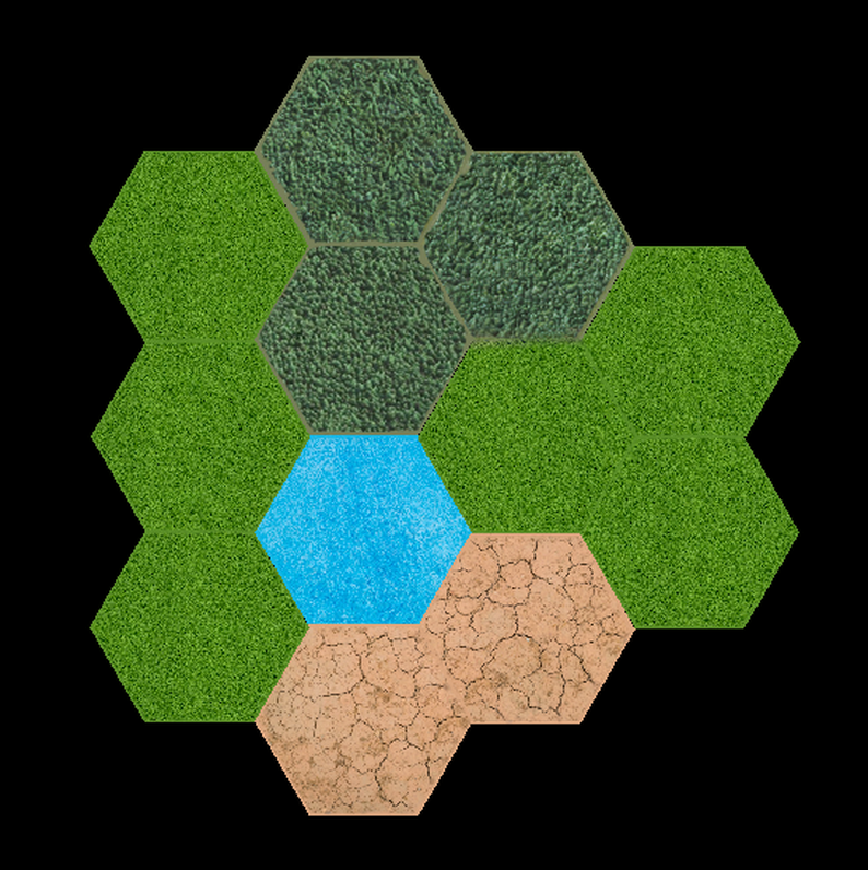 Free HiRes Hex Tile Game Assets by RatbyteBoss
