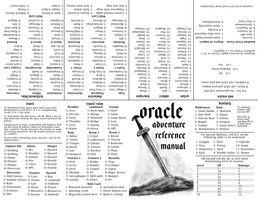 Updated edition - Oracle by Perplexing Ruins
