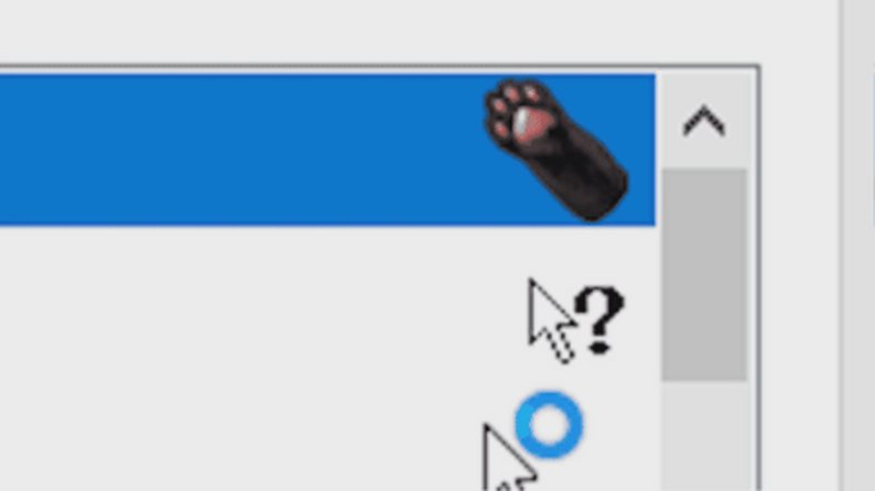 Cat Paw Cursors by Zac