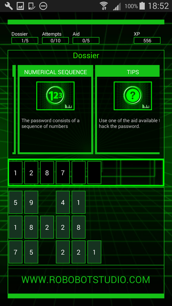 HackBot Hacking Game by RoboBot Studio