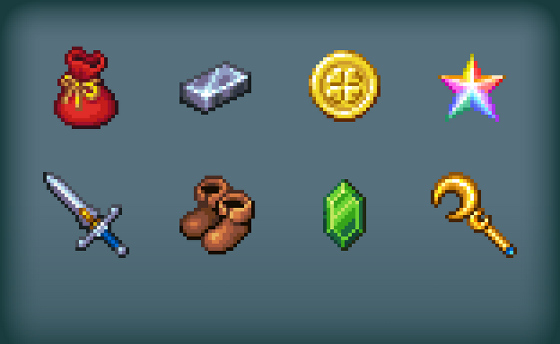 Dusk's Fantasy Icons (24x24) by Dusk Games