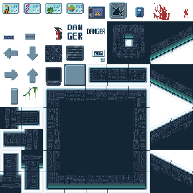 Laboratory Tileset Revamped LITE by ExceptRea