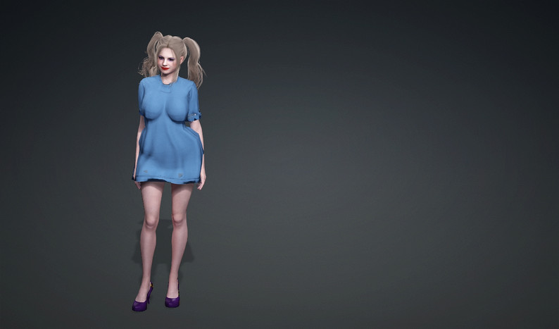 Lindsey- HQ for Unreal-Unity-Blender by repeatloader