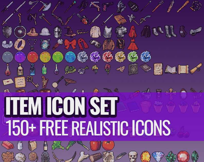 Free! - Realistic 32x32 Icon Set by SODA