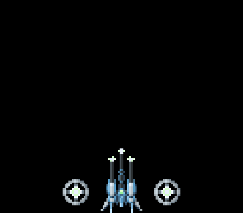 Pixel STG Player Ships Pack by doranarasi