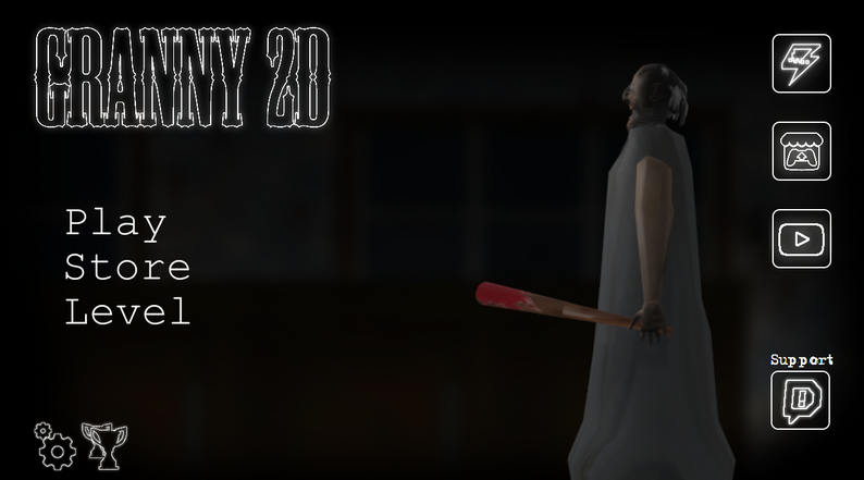 GRANNY 2D - Fanmade by MINDCONTROLGC