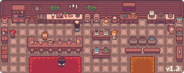 v1.3 - Kitchen furniture & objects - Fantasy RPG Interior pack by Franuka