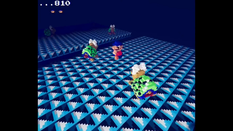 Mario Bros. 3D by Rising Retro