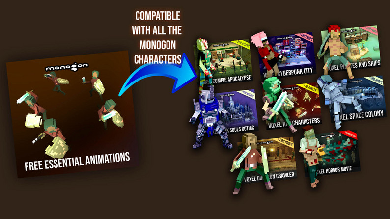 Free Essential Animation pack - monogon by monogon