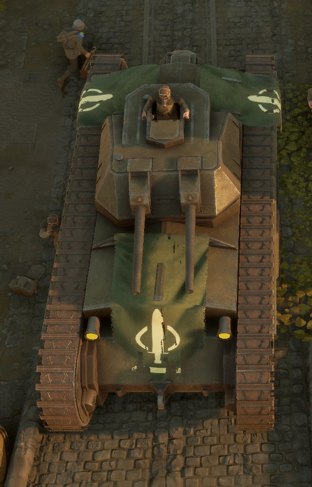 Foxhole: Colonial Tank Flags Mod by Danetello