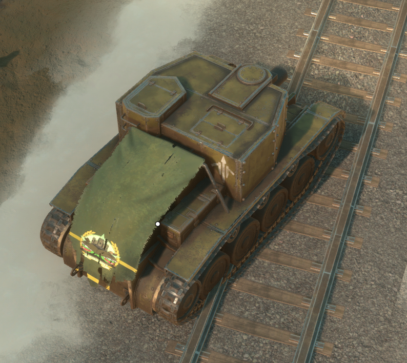 Foxhole: Colonial Tank Flags Mod by Danetello