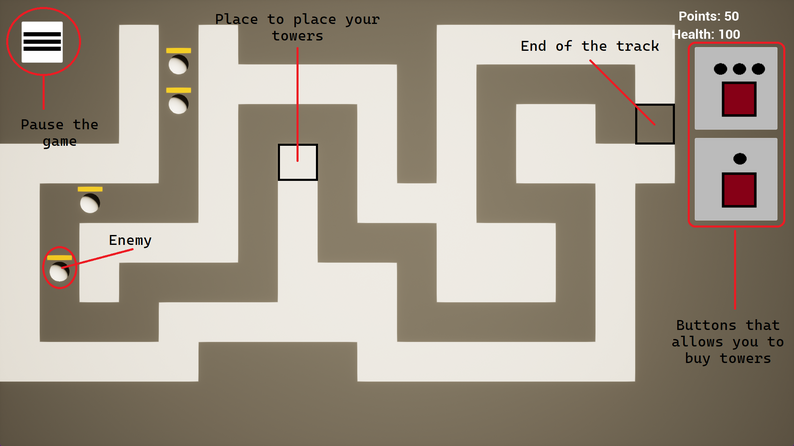 Tower Shooter by kontrol