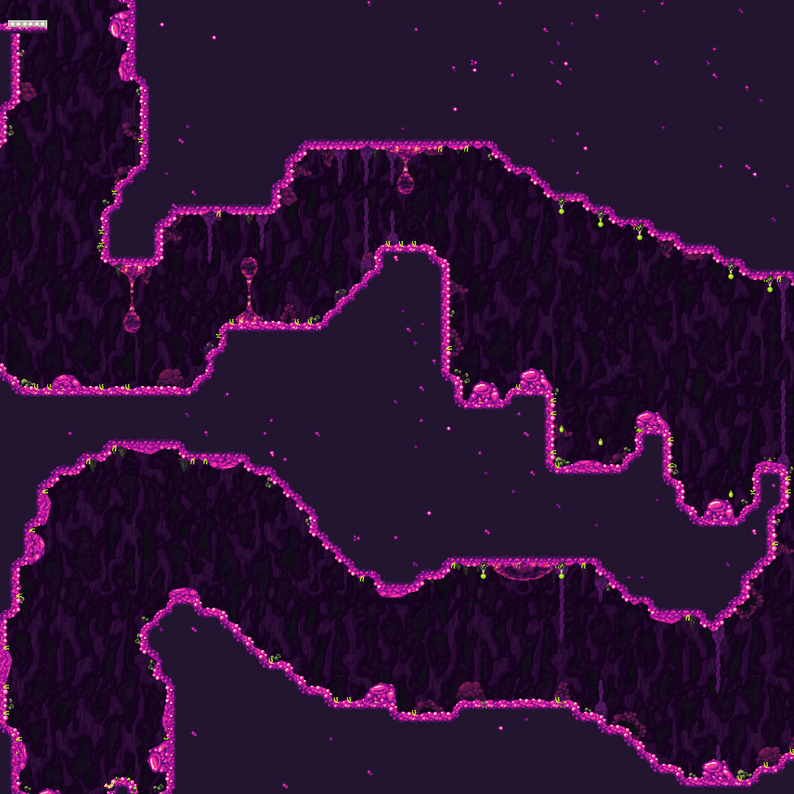 Alien Worlds - Sludge Cave by Dustin Auxier