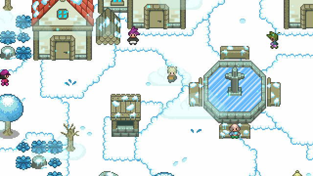 Added Winter Village tileset! - Village Tileset 2 Seasons 16x16 ...