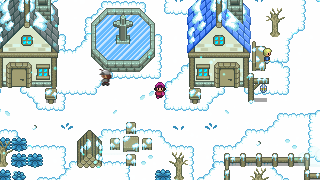 Added Winter Village tileset! - Village Tileset 2 Seasons 16x16 ...