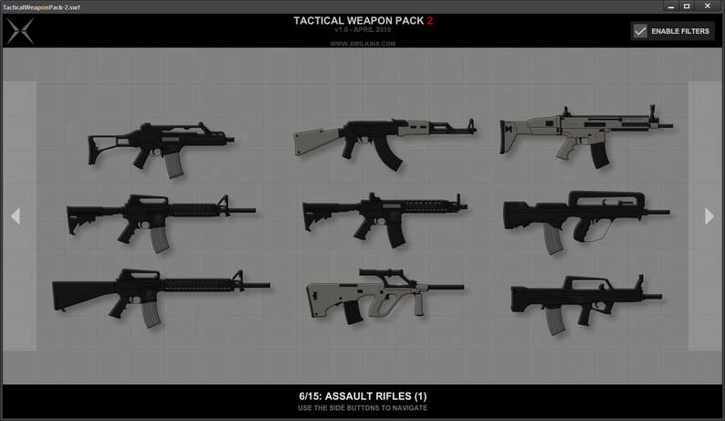 Premium Weapon Pack by Wilkin Games