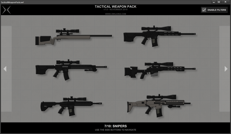 Premium Weapon Pack by Wilkin Games