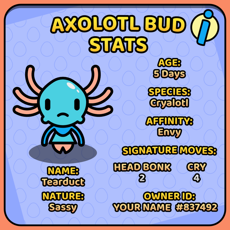 Axolotl Bud by smolblockboi