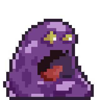 Pixel Slime Monster - Animated Enemy Sprite by Haaris Mughal
