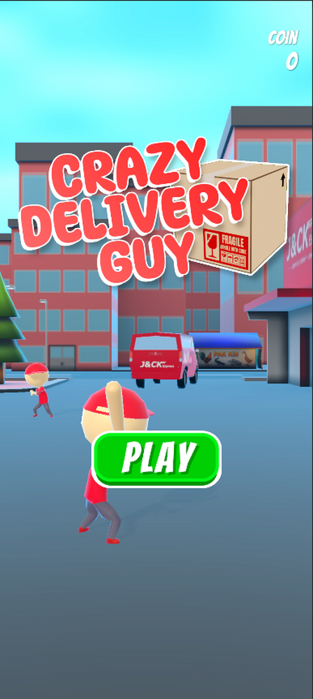 Crazy Delivery Guy by raxydev