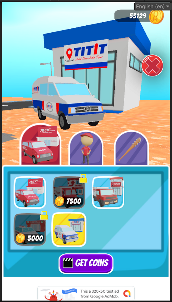 Crazy Delivery Guy by raxydev